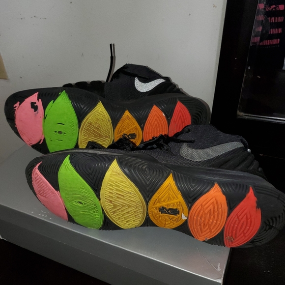 Nike | Shoes | Nike Kyrie 5 Rainbow Soles Mens | Poshmark